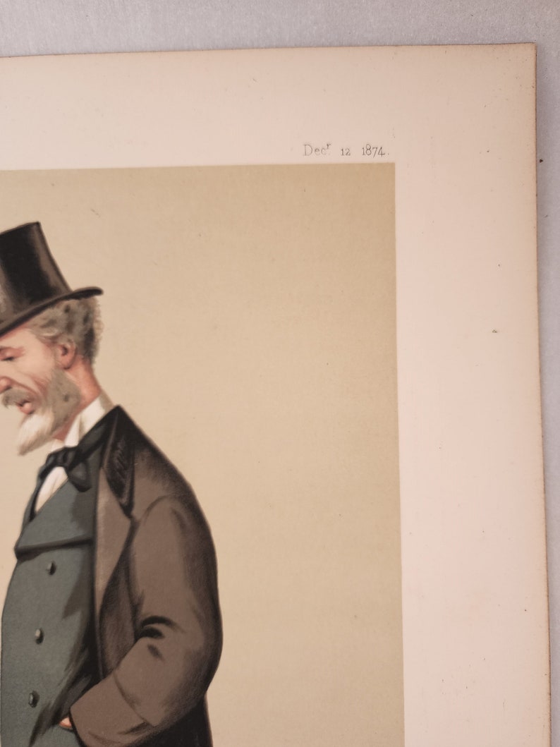 Original 1874 Vanity Fair Print: Lord William Hay, Men of the Day No ...