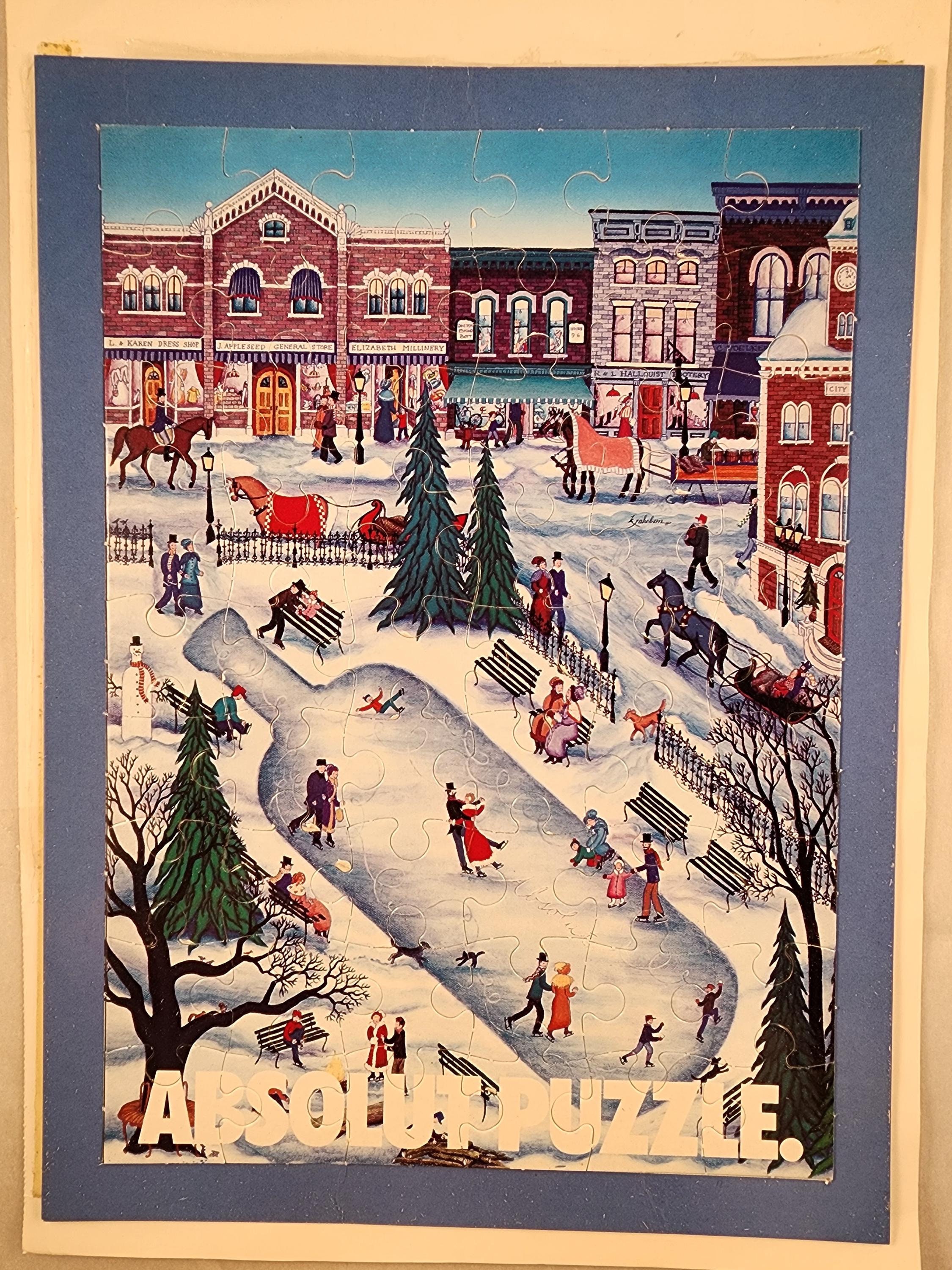 1990 Absolut Vodka Puzzle Advertisement: Art by Kathy Jakobsen - Etsy