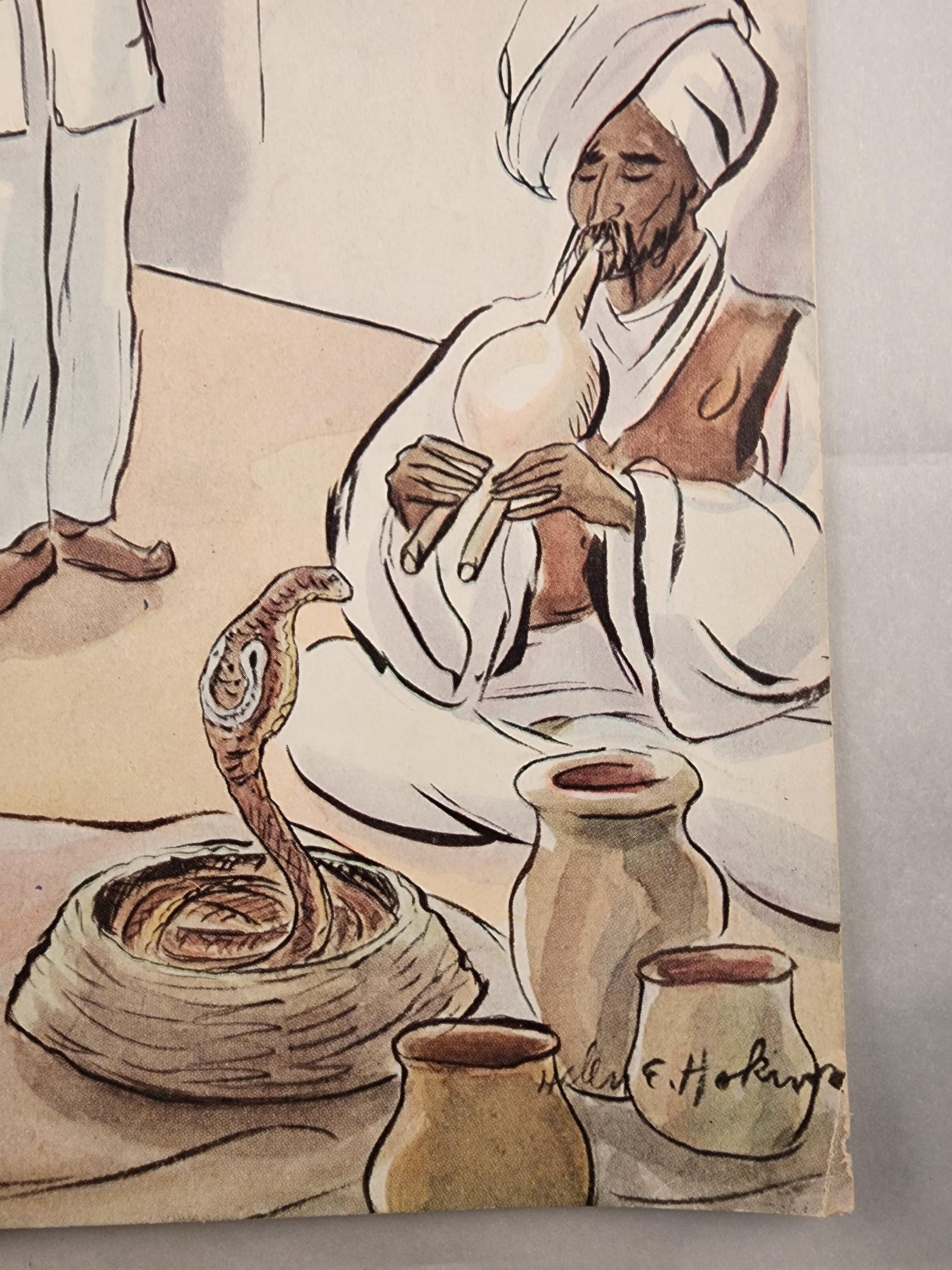 Original the New Yorker Magazine Aug. 22, 1931 cover Only: Snake Charmer by Helen E. Hokinson - Etsy