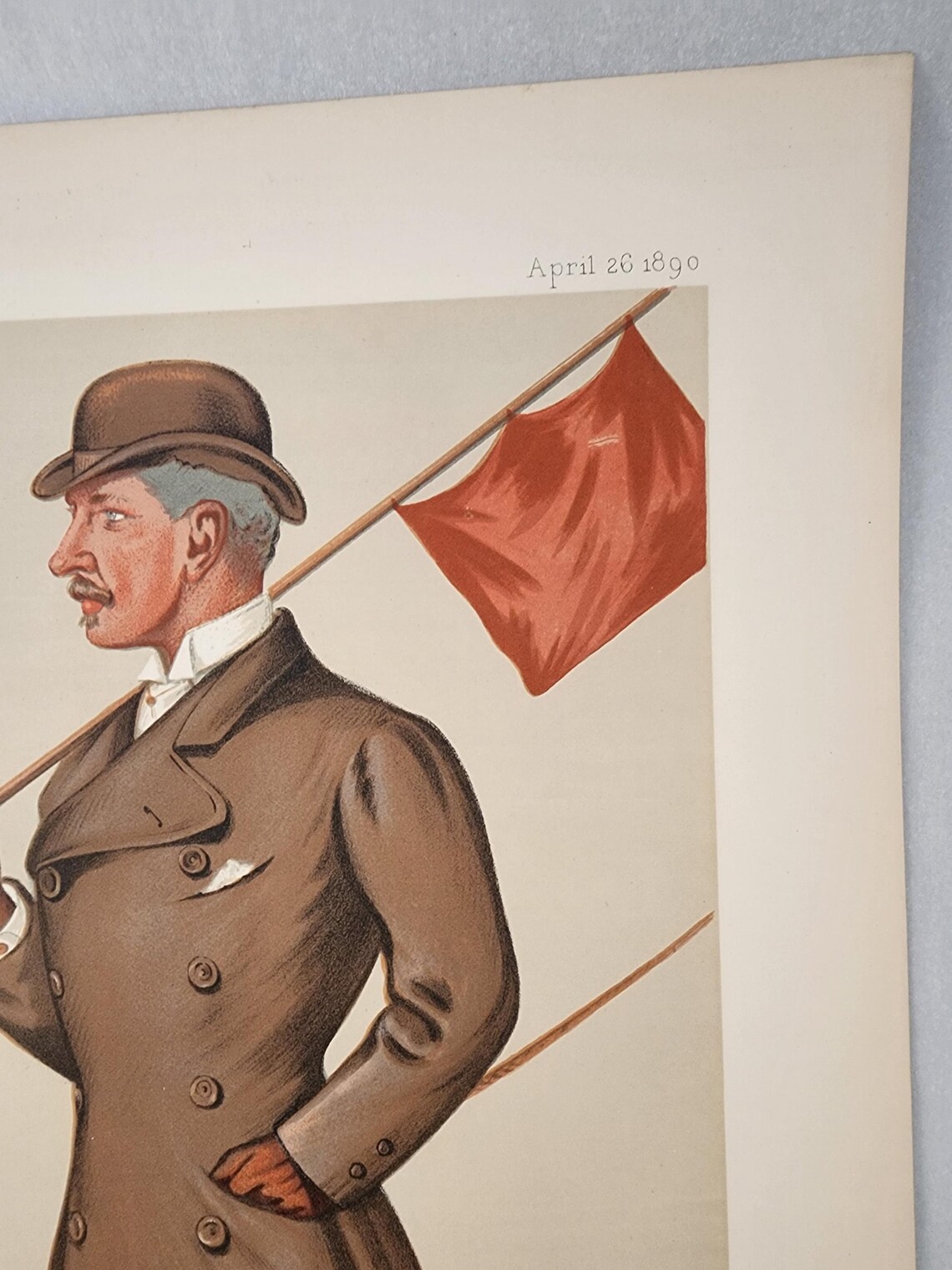 Original 1890 Vanity Fair Print: Lord Marcus Beresford, Men of the Day ...