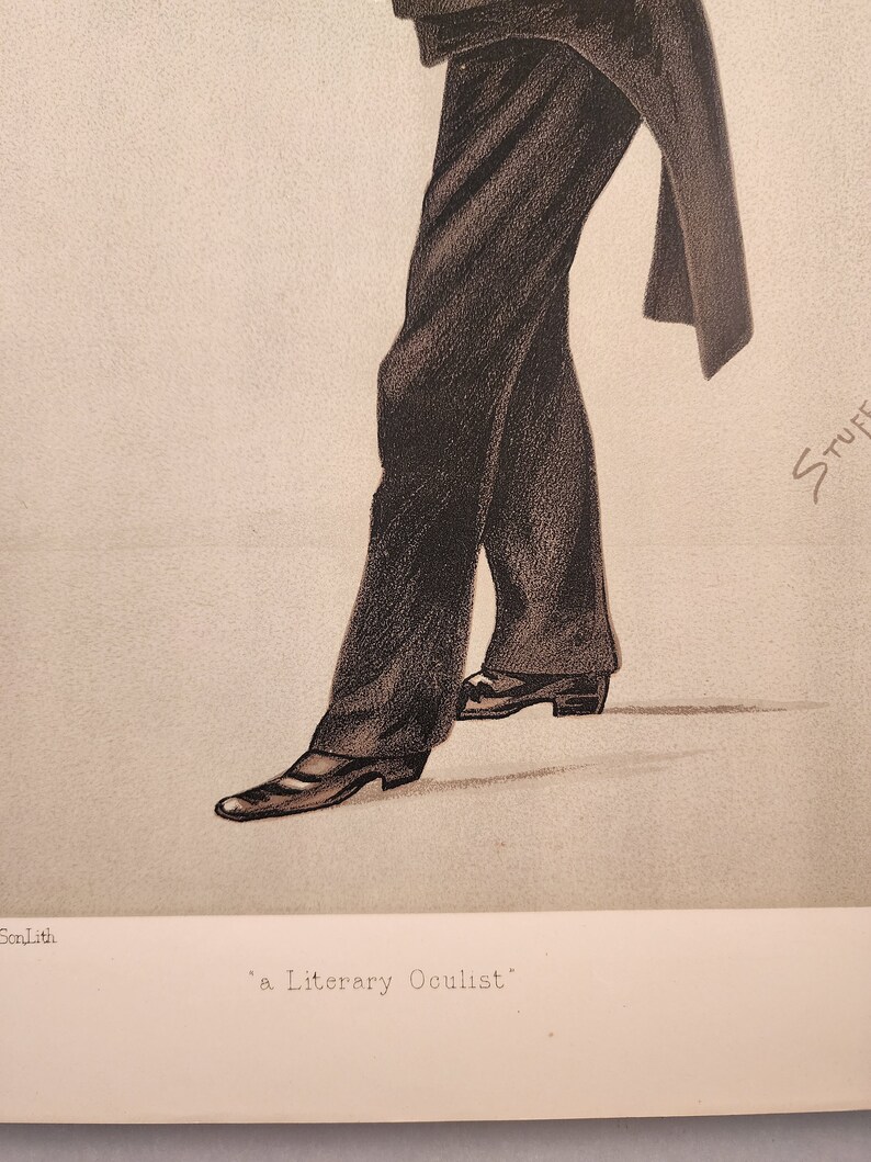 Original 1892 Vanity Fair Print: Mr. Robert Brudenell Carter, F.R.C.S ...