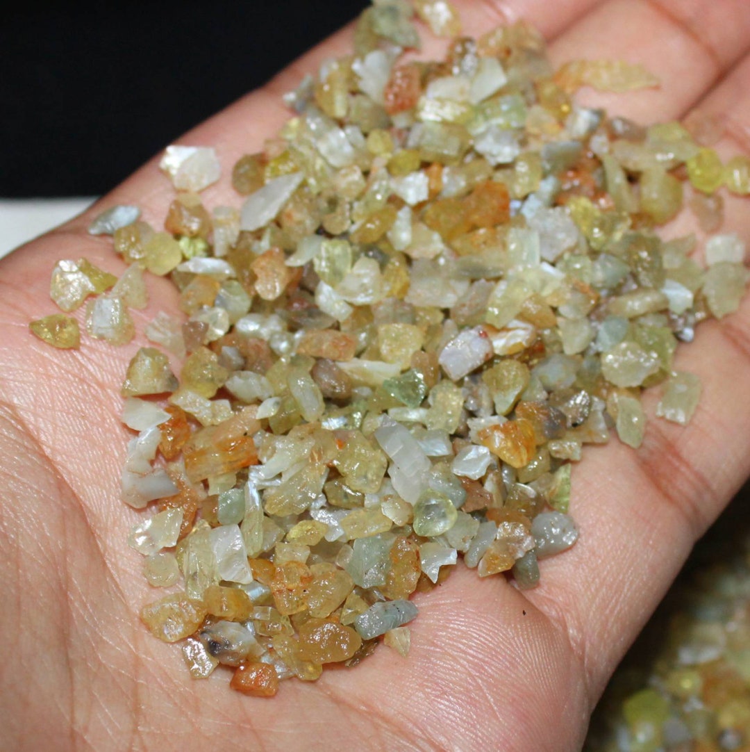 10 CRT Natural Chrysoberyl Cat's Eye Rough Stone, Multi Color ...