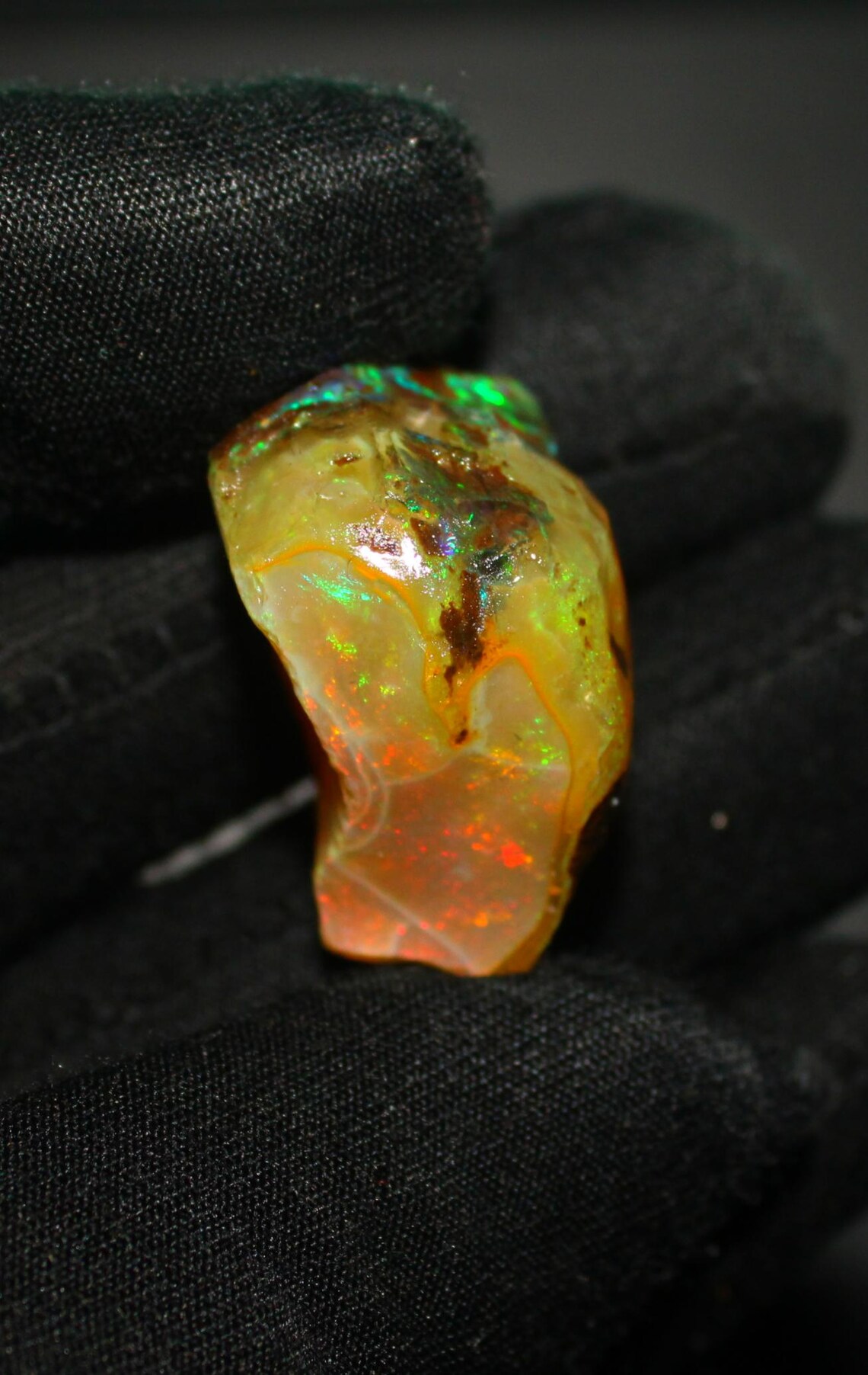 Opal Raw, Ethiopian Opal Raw, Natural Opal Specimen, Welo Fire Opal ...