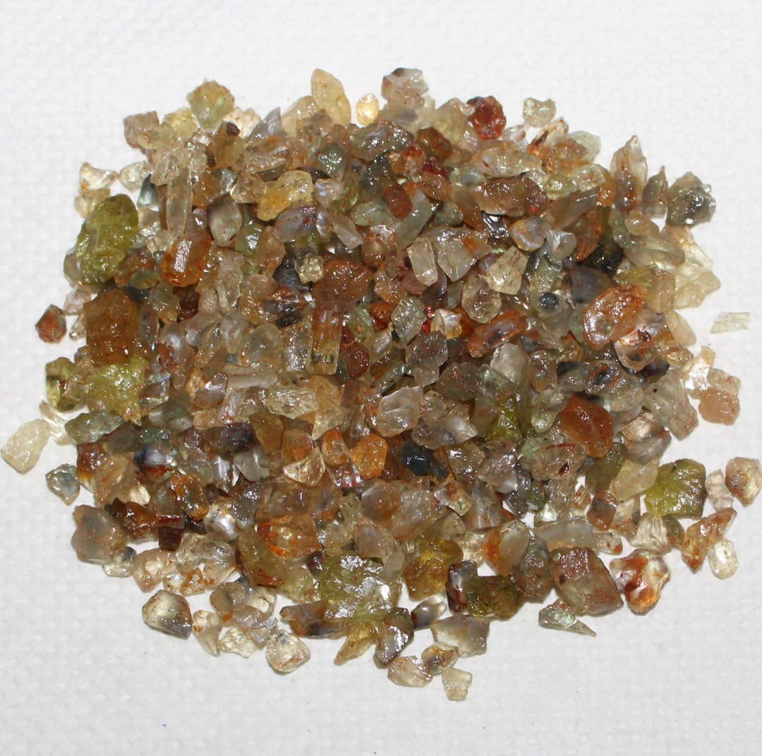 Chrysoberyl Gemstone, Natural Cat's Eye Rough, Yellow Lemon Shade Raw ...