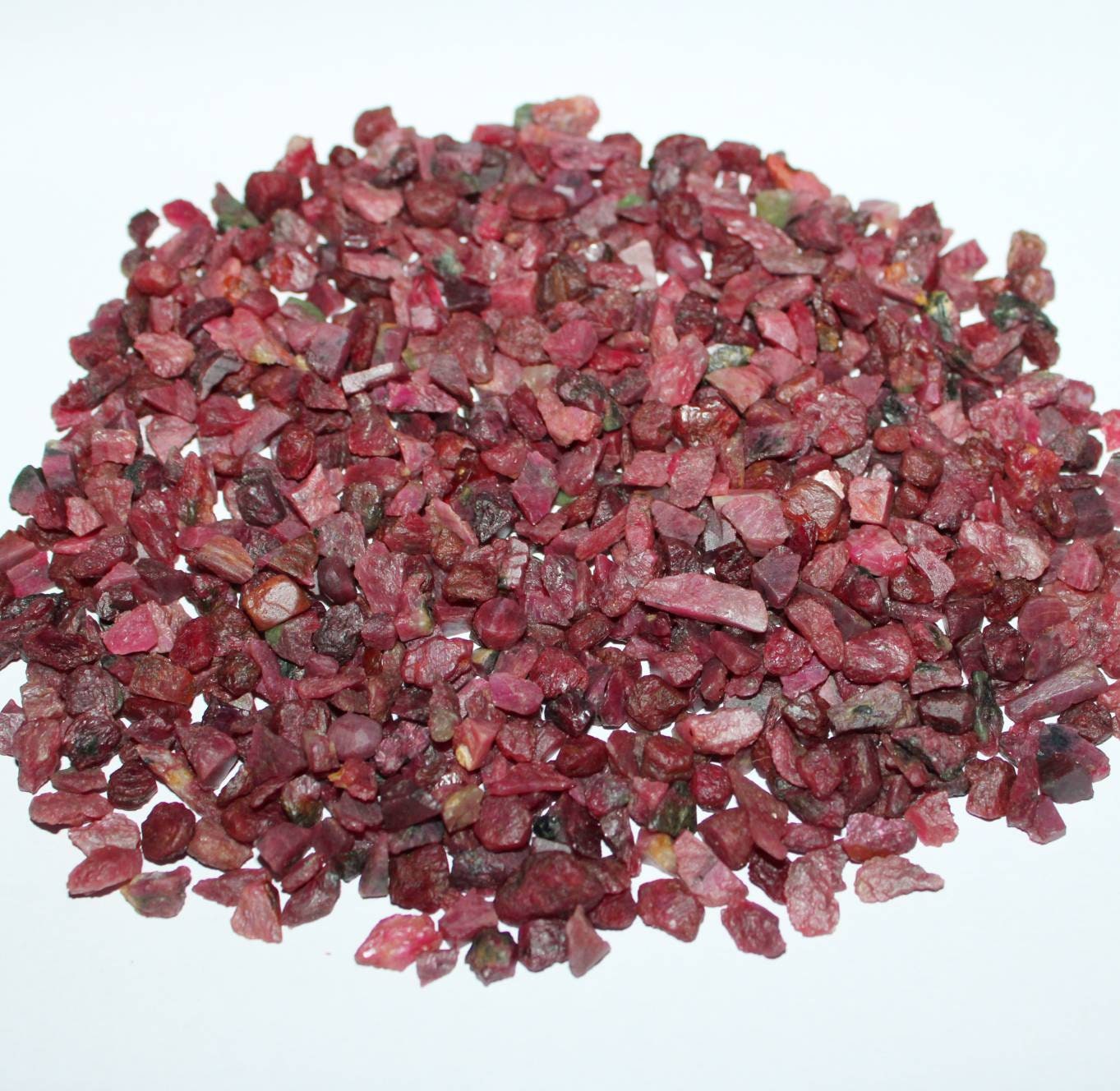 20 CRT Natural Red Ruby Rough, Raw Ruby Crystal, Precious Red Ruby ...