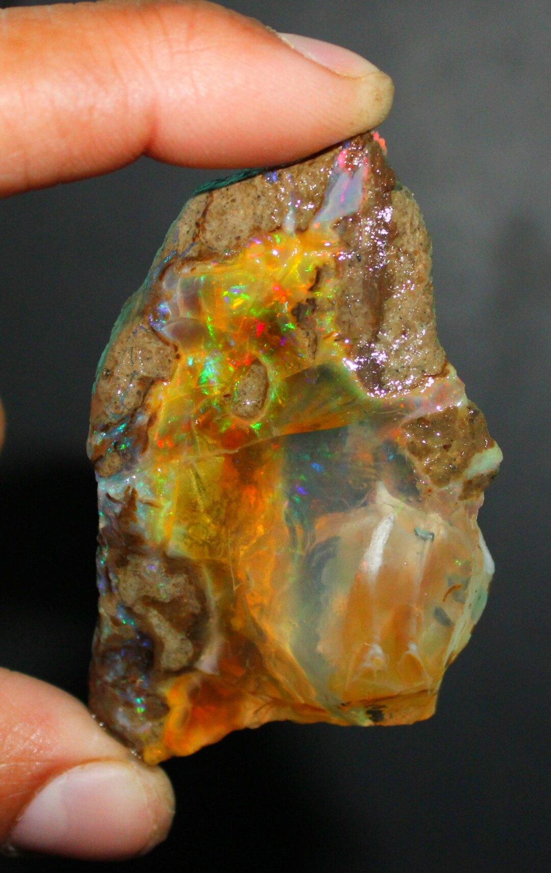 Opal Rough AAA Natural Ethiopian Large Welo Fire Opal Rough, Raw Opal ...