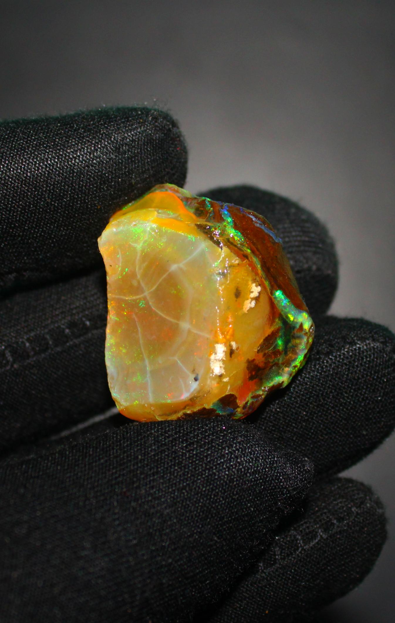 Opal Raw, Ethiopian Opal Raw, Natural Opal Specimen, Welo Fire Opal ...