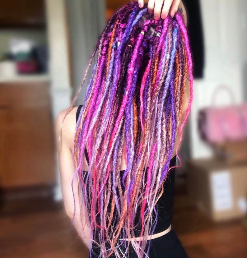 SYNTHETIC DREADS. Create your custom set. DIY | Etsy