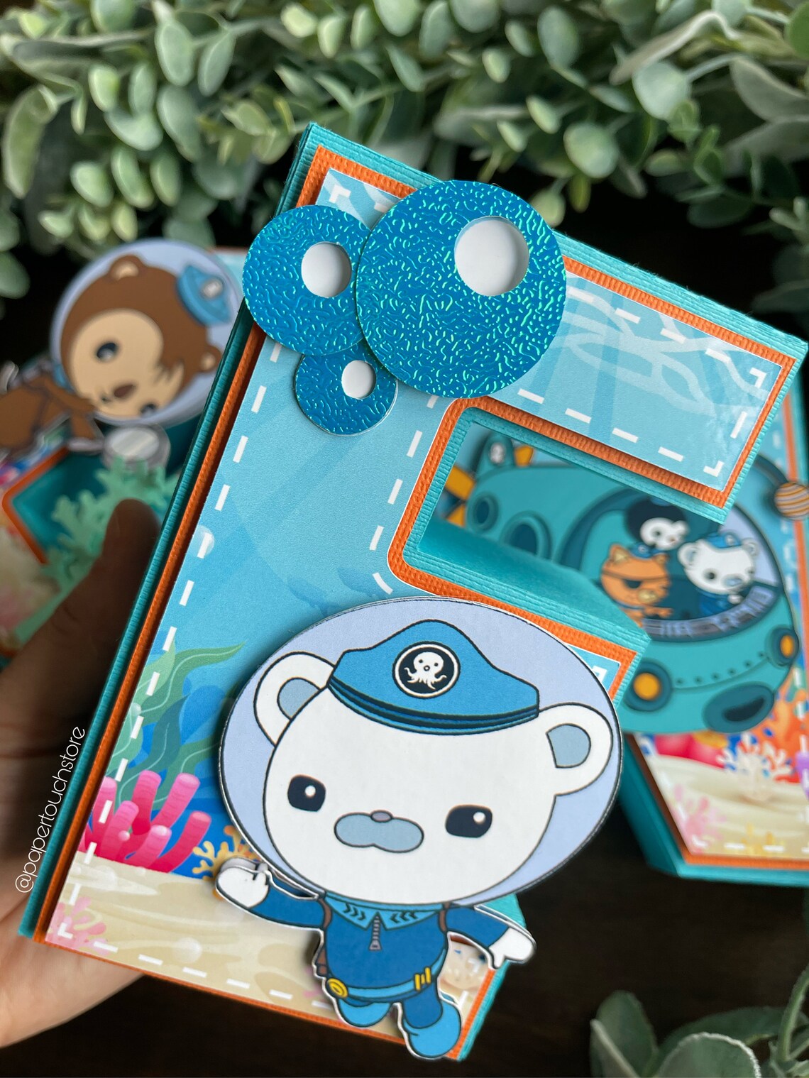 The Octonauts 3D Letters Custom 3D Letters Personalized - Etsy