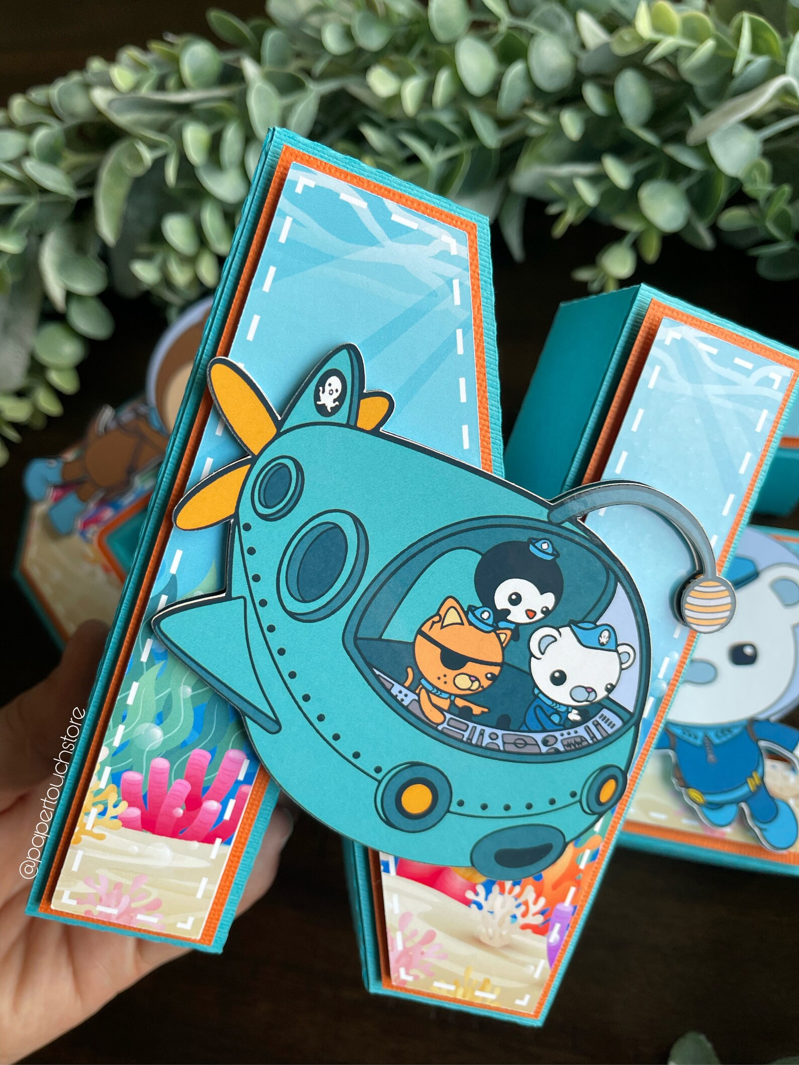 The Octonauts 3D Letters Custom 3D Letters Personalized - Etsy