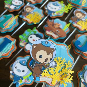 The Octonauts Cupcake Toppers | the Octonauts Toppers | the Octonauts ...