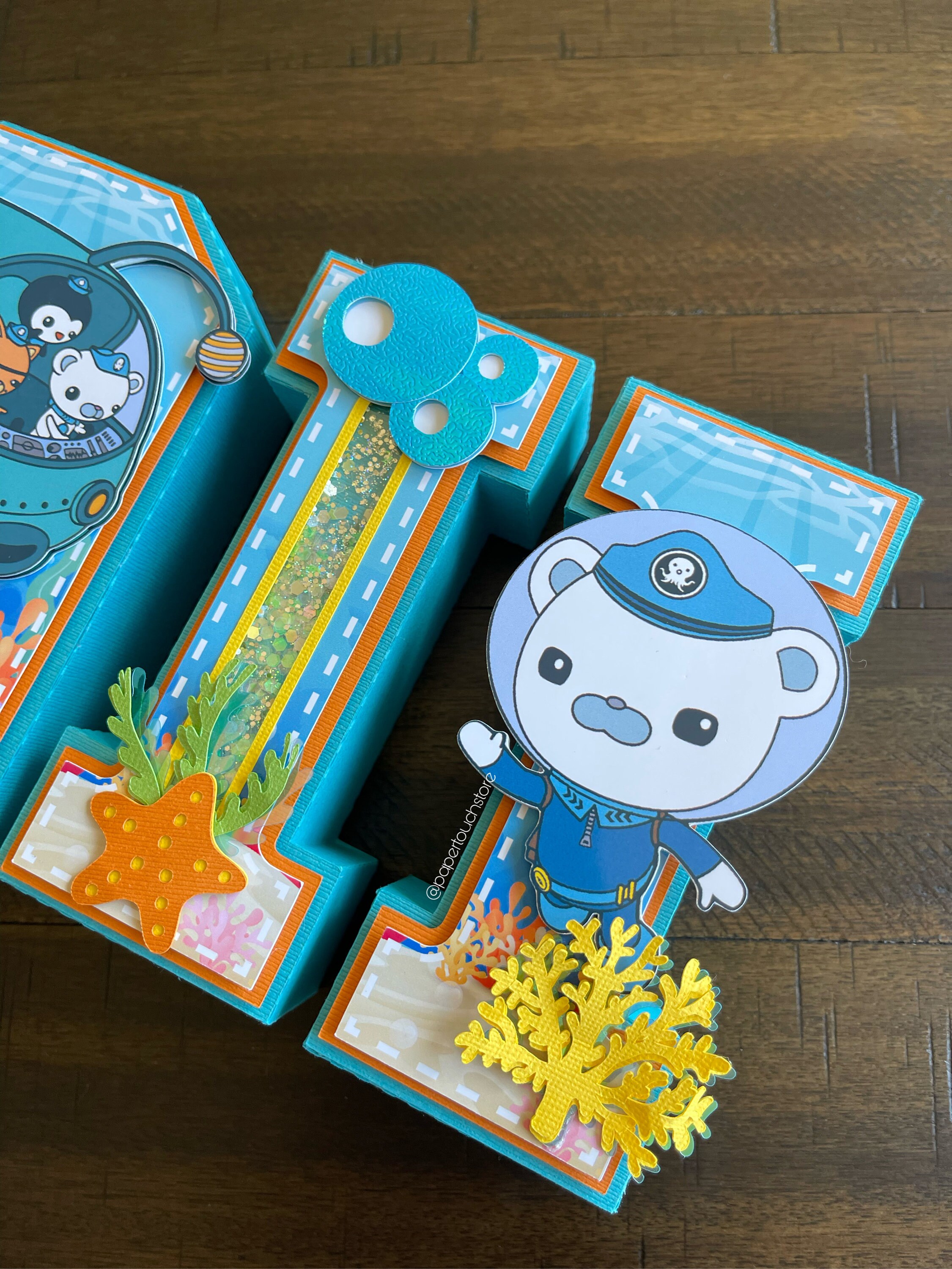 The Octonauts 3D Letters Custom 3D Letters Personalized - Etsy