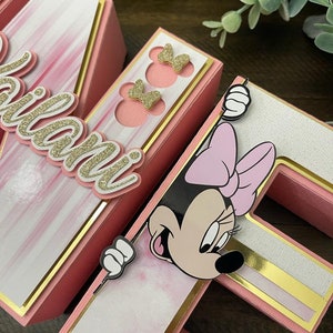 Minnie Mouse Fairy 3D Letters | Custom 3D Letters | Personalized ...