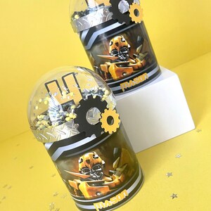 Transformers Party Favor Pack | Customized Treats Custom Chip Cans ...