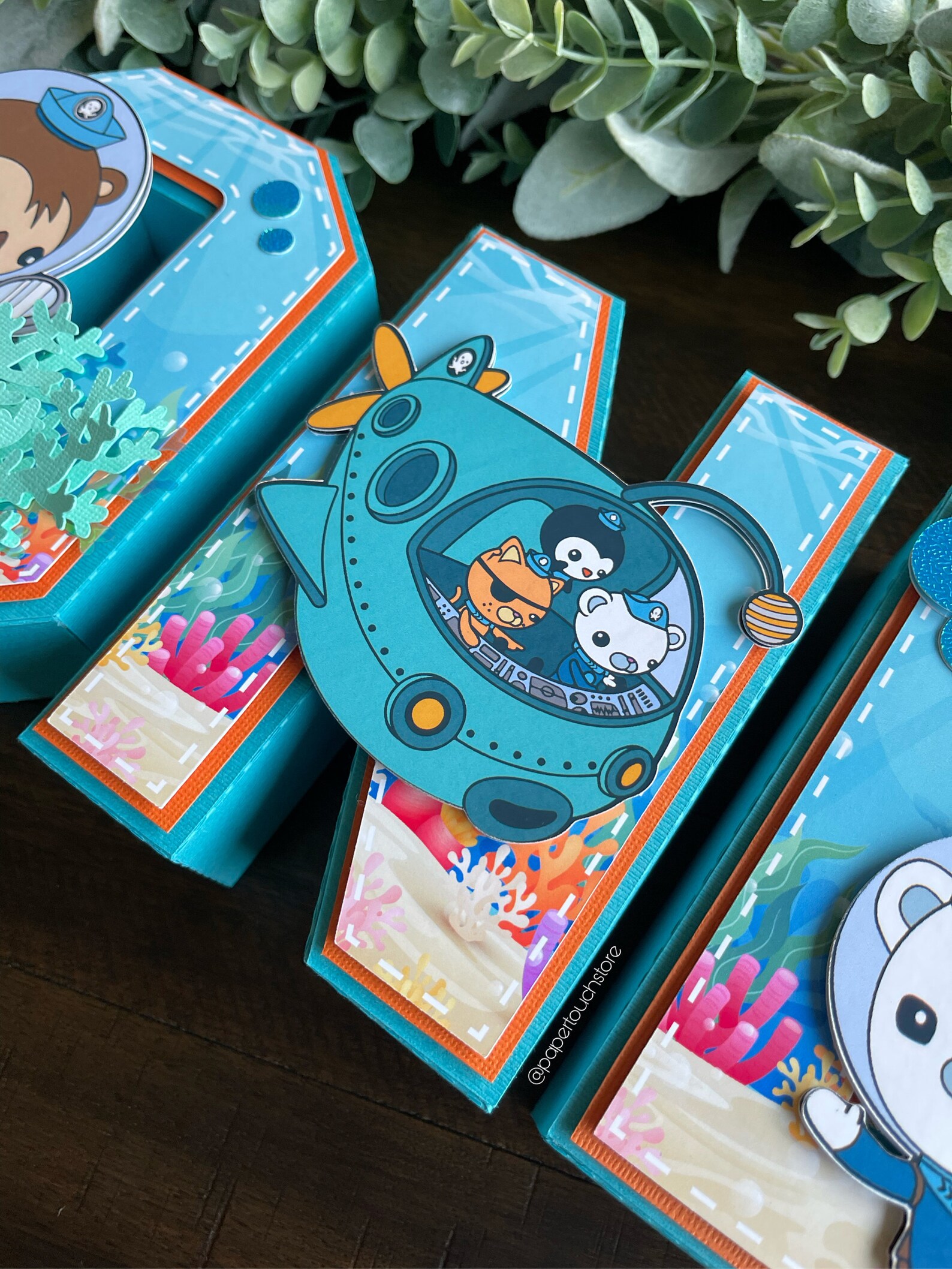The Octonauts 3D Letters Custom 3D Letters Personalized | Etsy