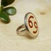 Cancer Symbol Ring, Wooden Ring for Special Women, Cancer Zodiacal ...
