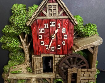 Spartus Kitchen Clock - Etsy