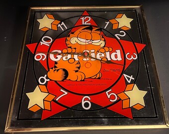 Garfield Wall Clock | Etsy