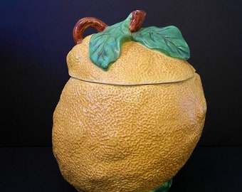 Lemon Cookie Jar Vintage - Etsy