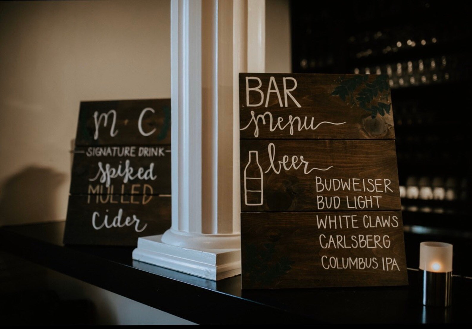 Bar Menu Sign - Etsy