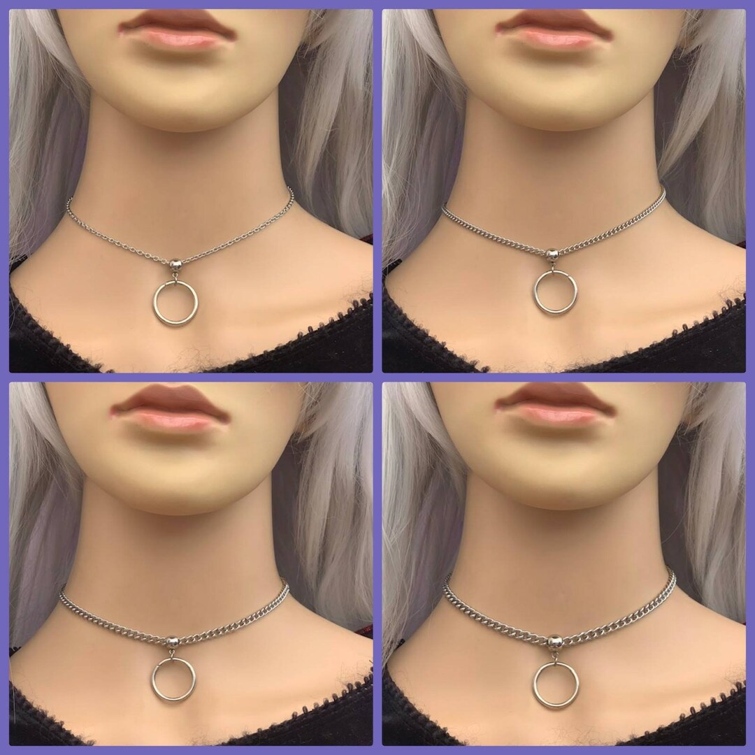 Stainless Steel With 16mm O Ring Submissive Collar Submissive Public ...