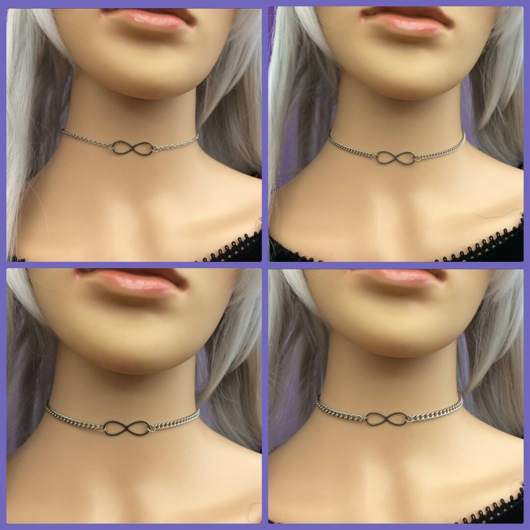 24/7 Locking Geo Infinity L Submissive Collar Submissive - Etsy.de