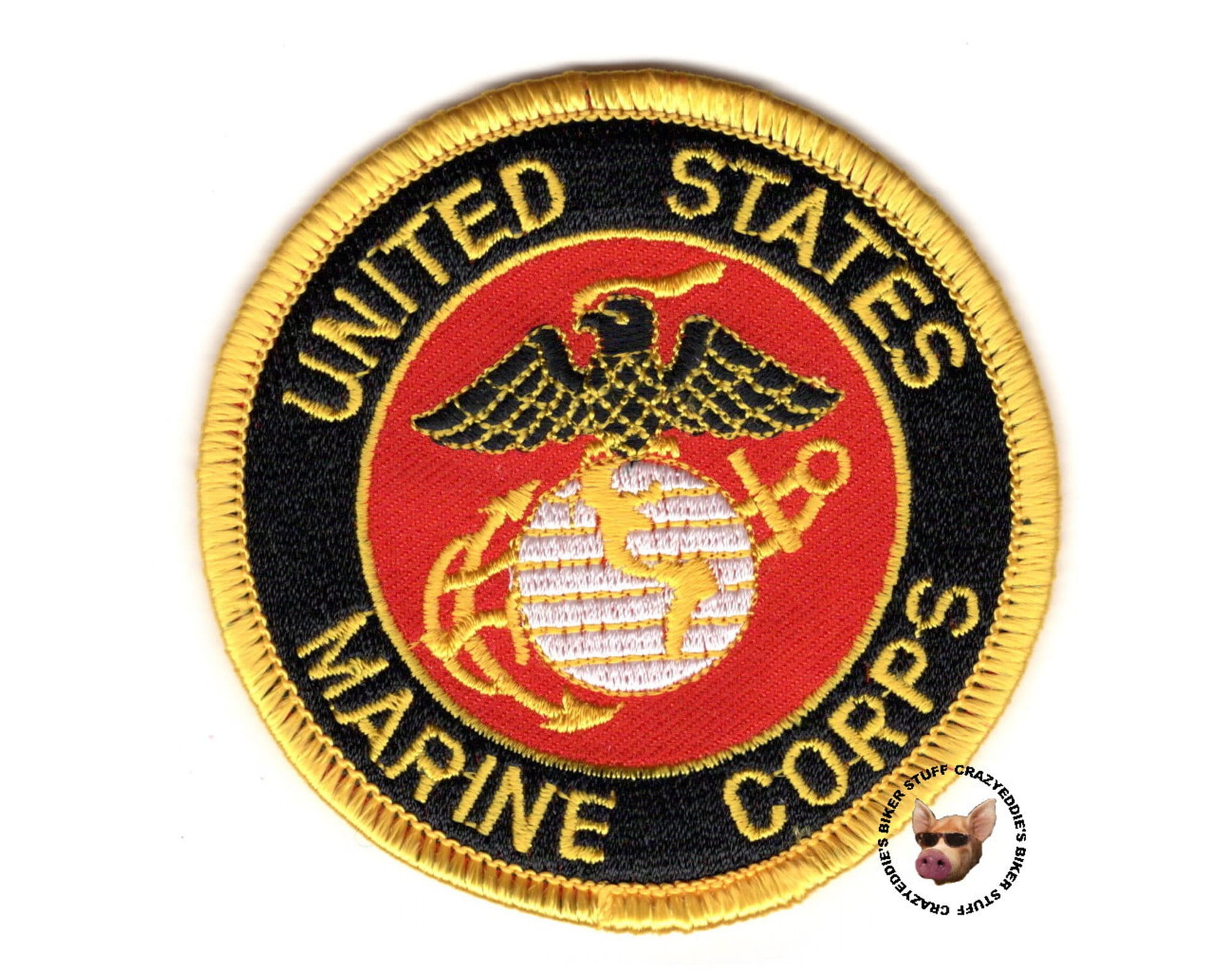 United States Marine Corps Embroidered Patch Free USA Shipping - Etsy