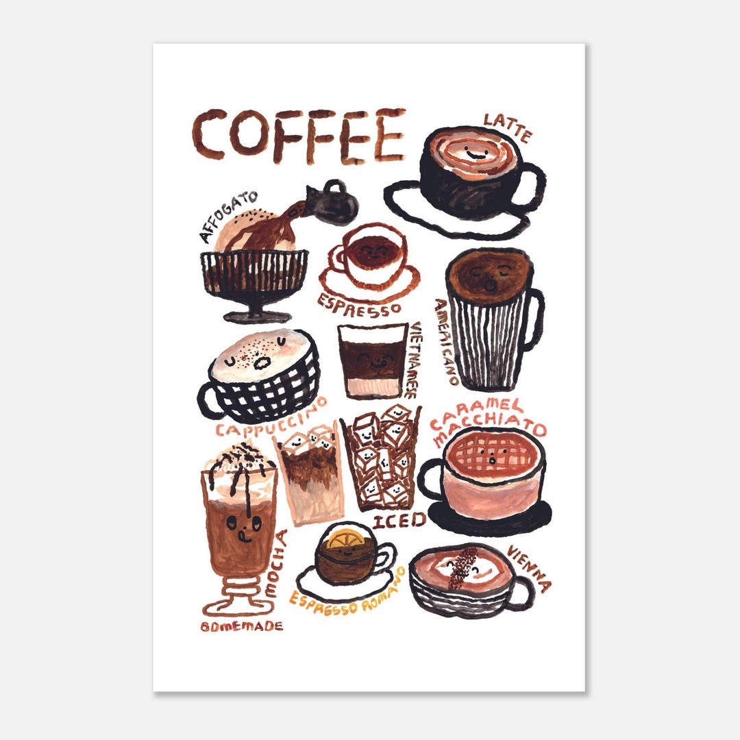 Coffee Poster - Etsy