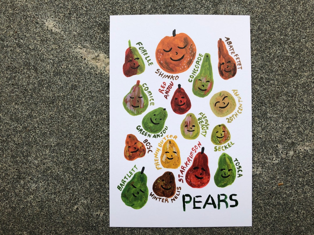 Pears Mini Posters /6x9 Poster/ Art Print/ Super Premium Paper 32pt ...