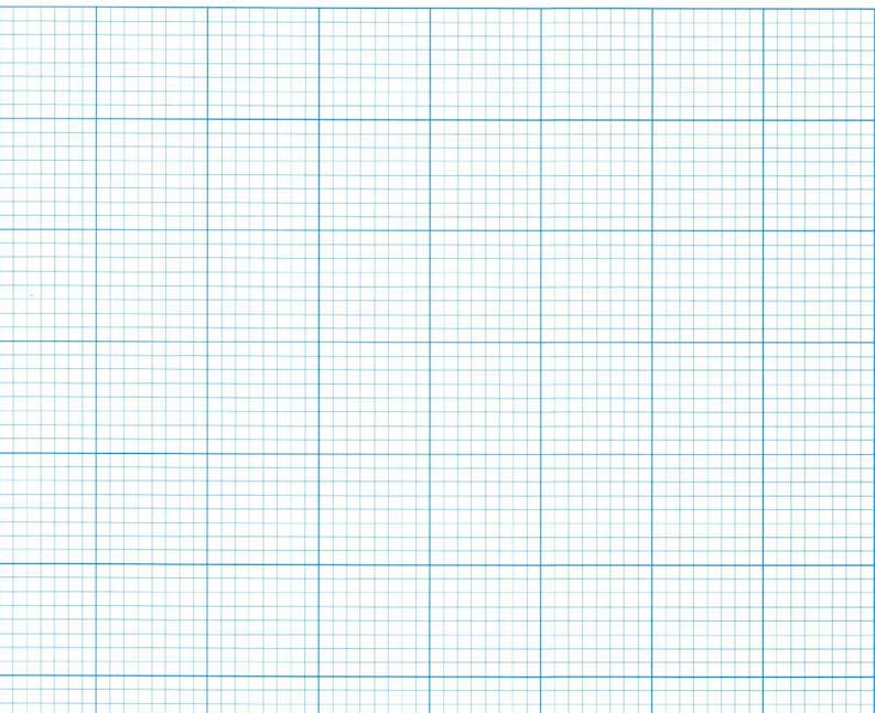 1/8 Inch Graph Paper - Etsy