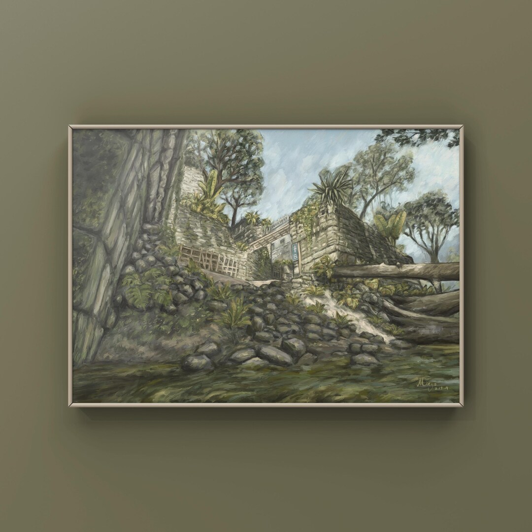 CS2 Ancient Landscape Oil Painting | CSGO Merch | CSGO Art | CS2 Gaming ...