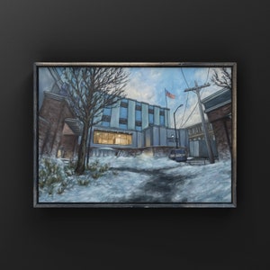 CS2 CSGO Office Landscape Oil Painting Cs_office 11x14 24x36 CSGO Merch ...