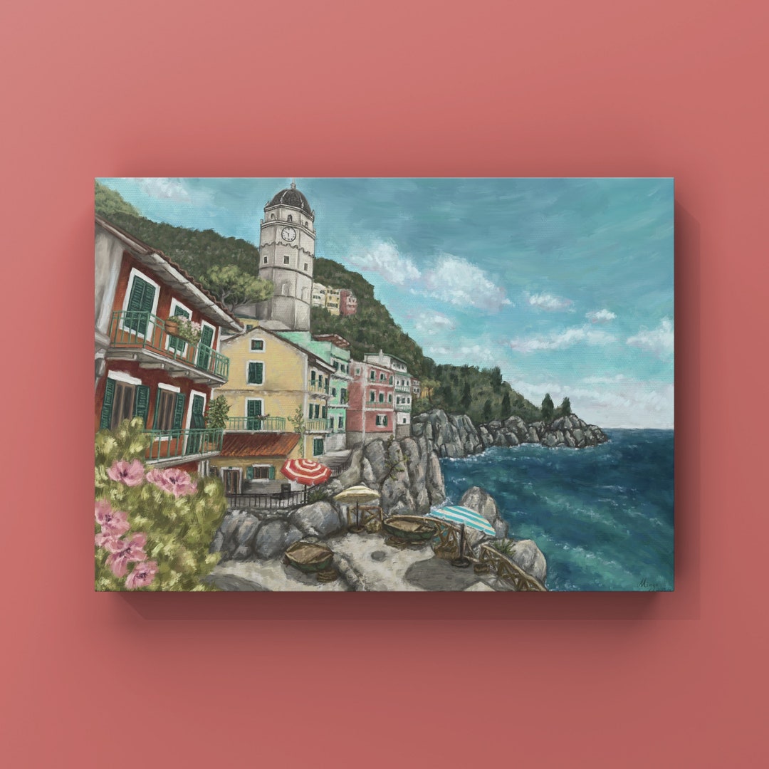 CSGO Tuscan Landscape Oil Painting CSGO Merch Postcard CS2 Gaming ...