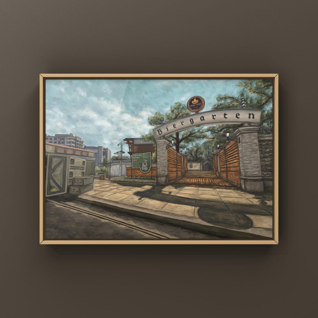 CS2 Overpass Landscape Oil Painting | CSGO Merch | CSGO Art | CS2 ...