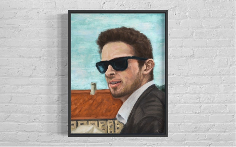 Callmekevin Art Portrait Oil Painting Print CMK Gaming - Etsy