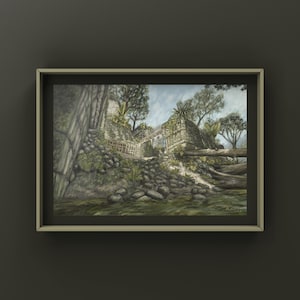 CS2 Ancient Landscape Oil Painting | CSGO Merch | CSGO Art | CS2 Gaming ...