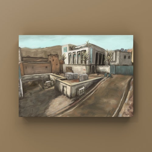 Home Décor Dust 2 Poster Counter-Strike Global Offensive Gaming Poster ...
