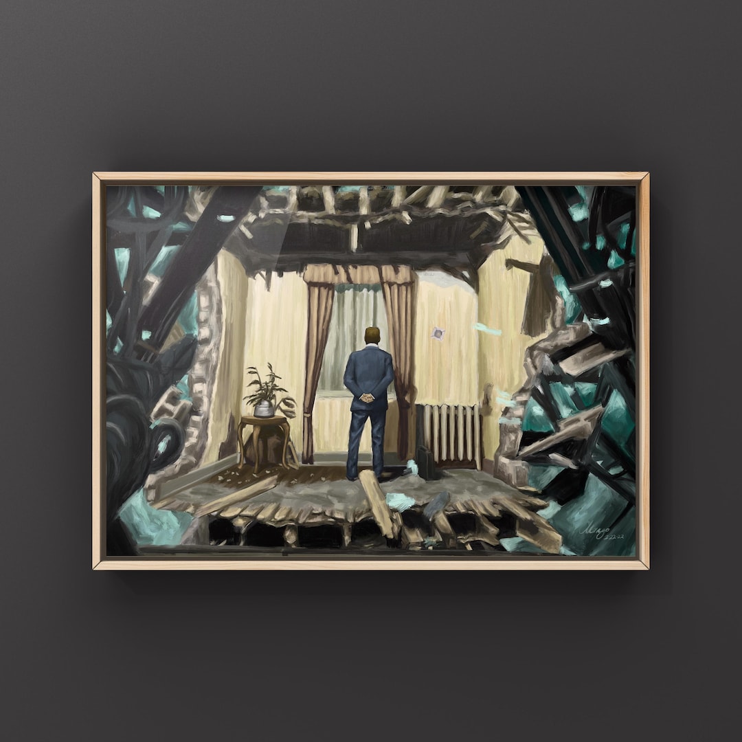 Half Life G Man Art Print | Half Life Alyx Poster | Videogame Art ...