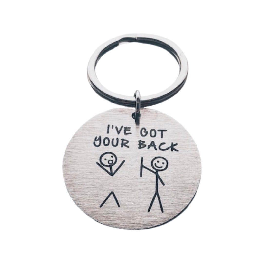 I’ve Got Your Back Stainless Steel Keychain, Friends Gift,motivational ...