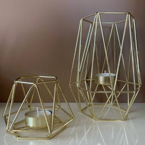 Geometric Centerpiece - Etsy