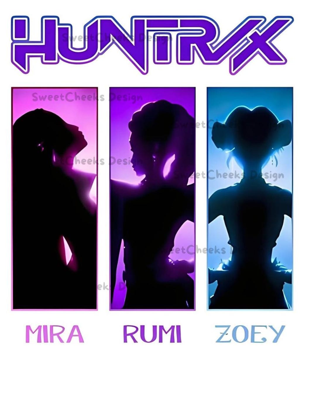 HUNTRX K-pop Demon Hunter Design - Etsy