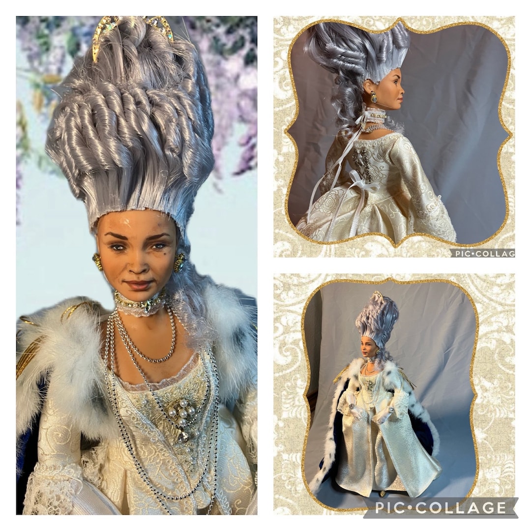 Queen Charlotte Bridgerton Barbie Doll OOAK - Etsy
