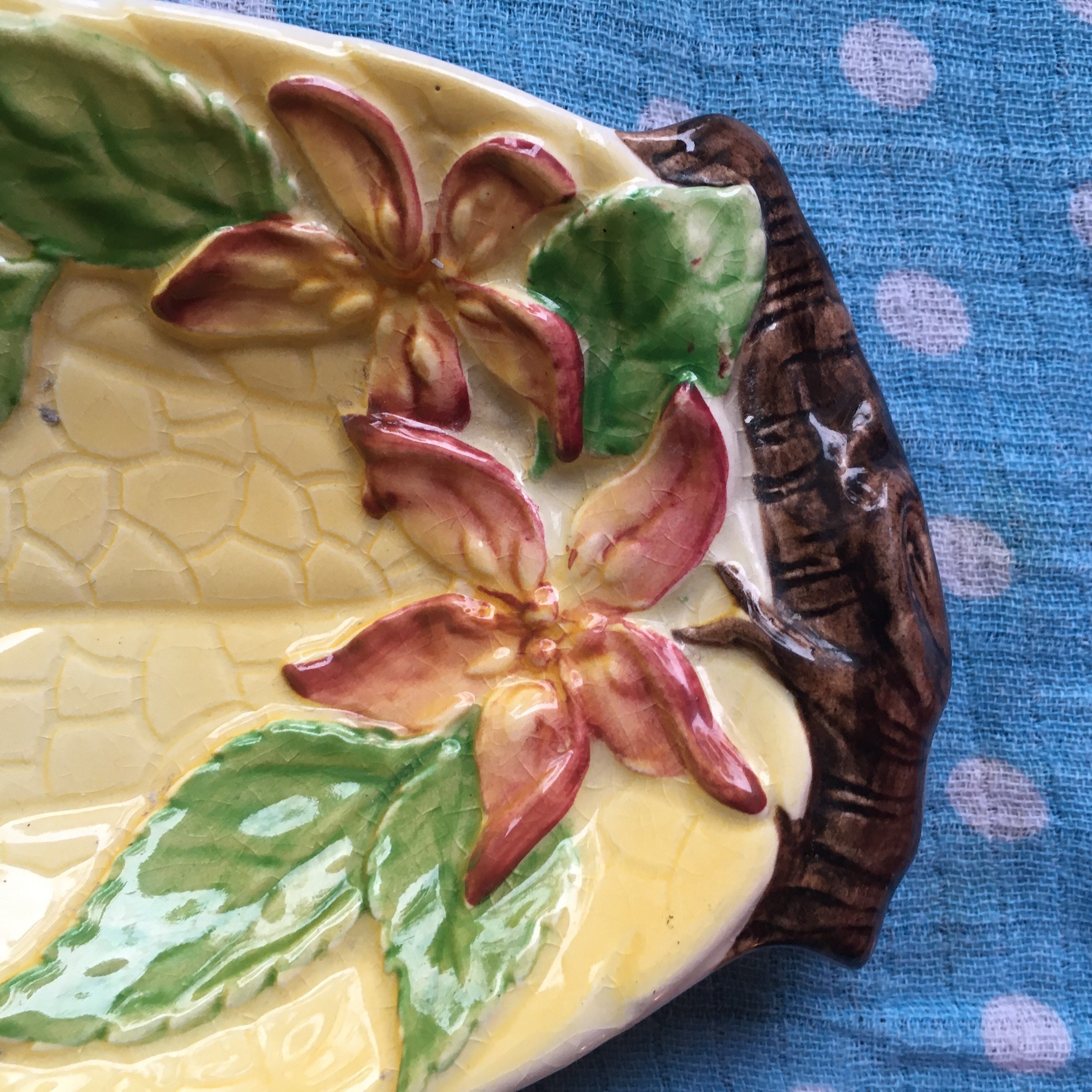 Carlton Ware Leaf Plate - Etsy
