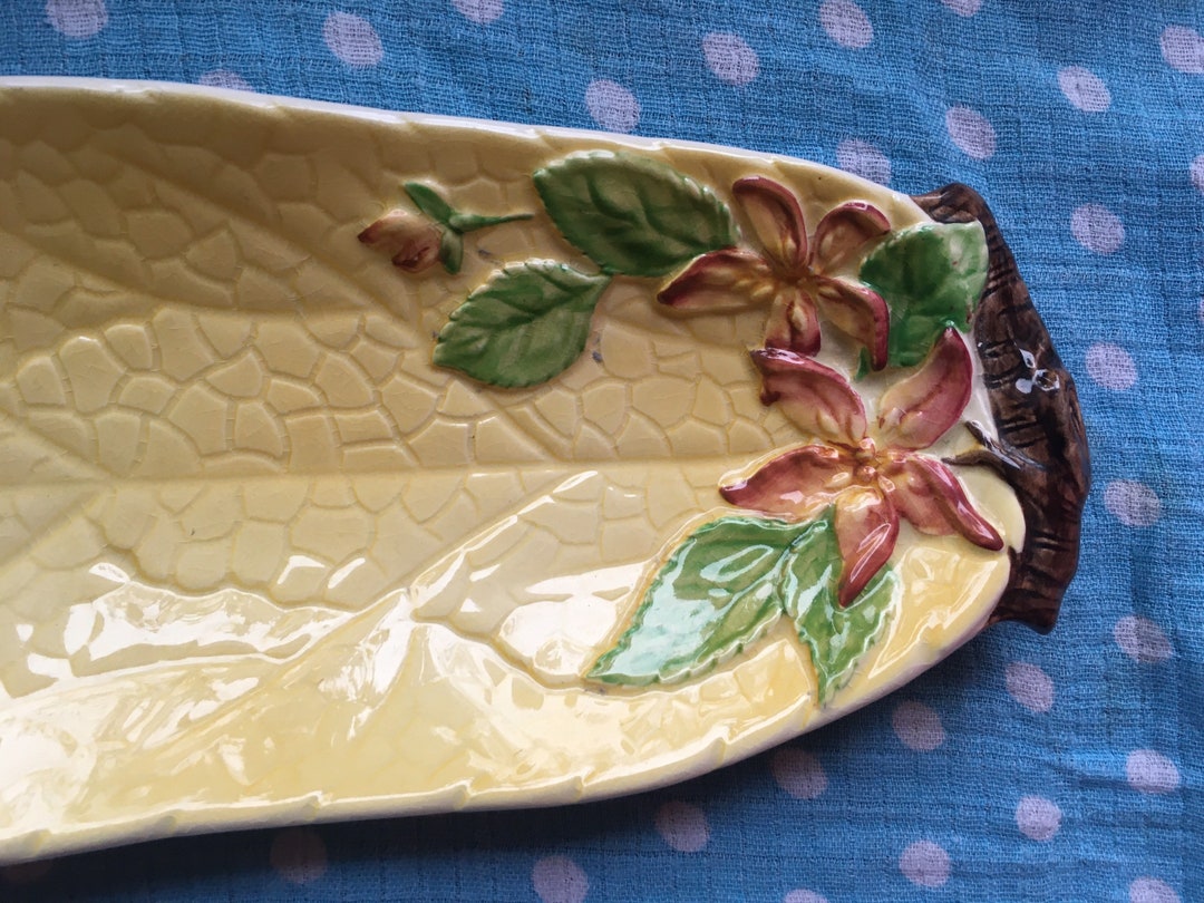 Carlton Ware Leaf Plate - Etsy
