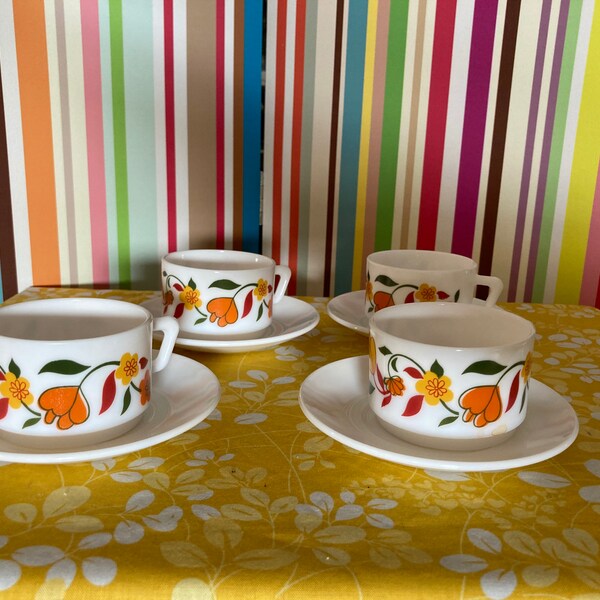 Vintage Arcoroc - Etsy