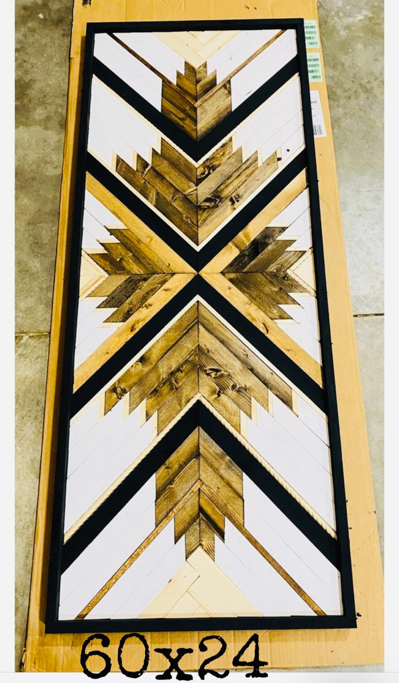 Willow Geometric Wood Wall Art Wood Wall Art Geometric Art - Etsy