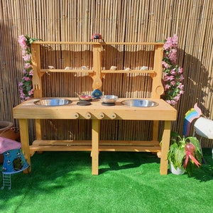 Mud Kitchen With Double Sink - Etsy UK