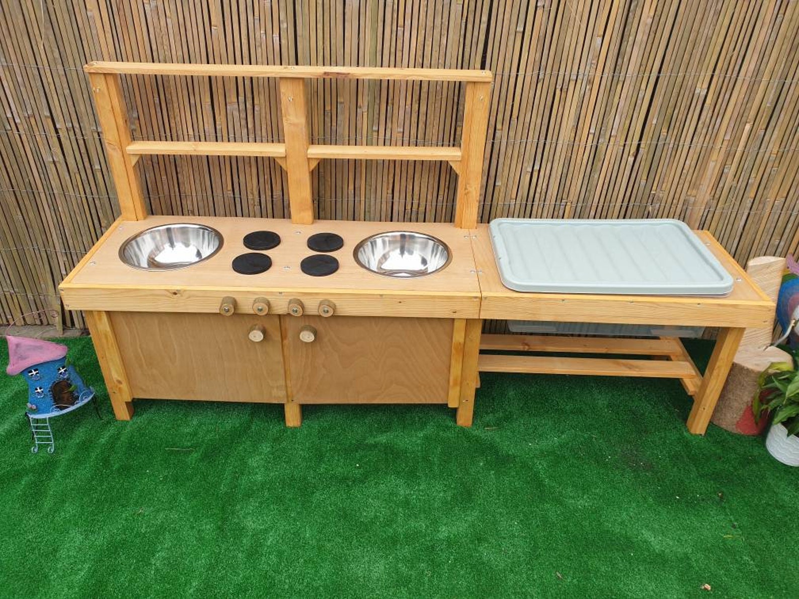 Large Mud Kitchen With Water / Sand Table - Etsy