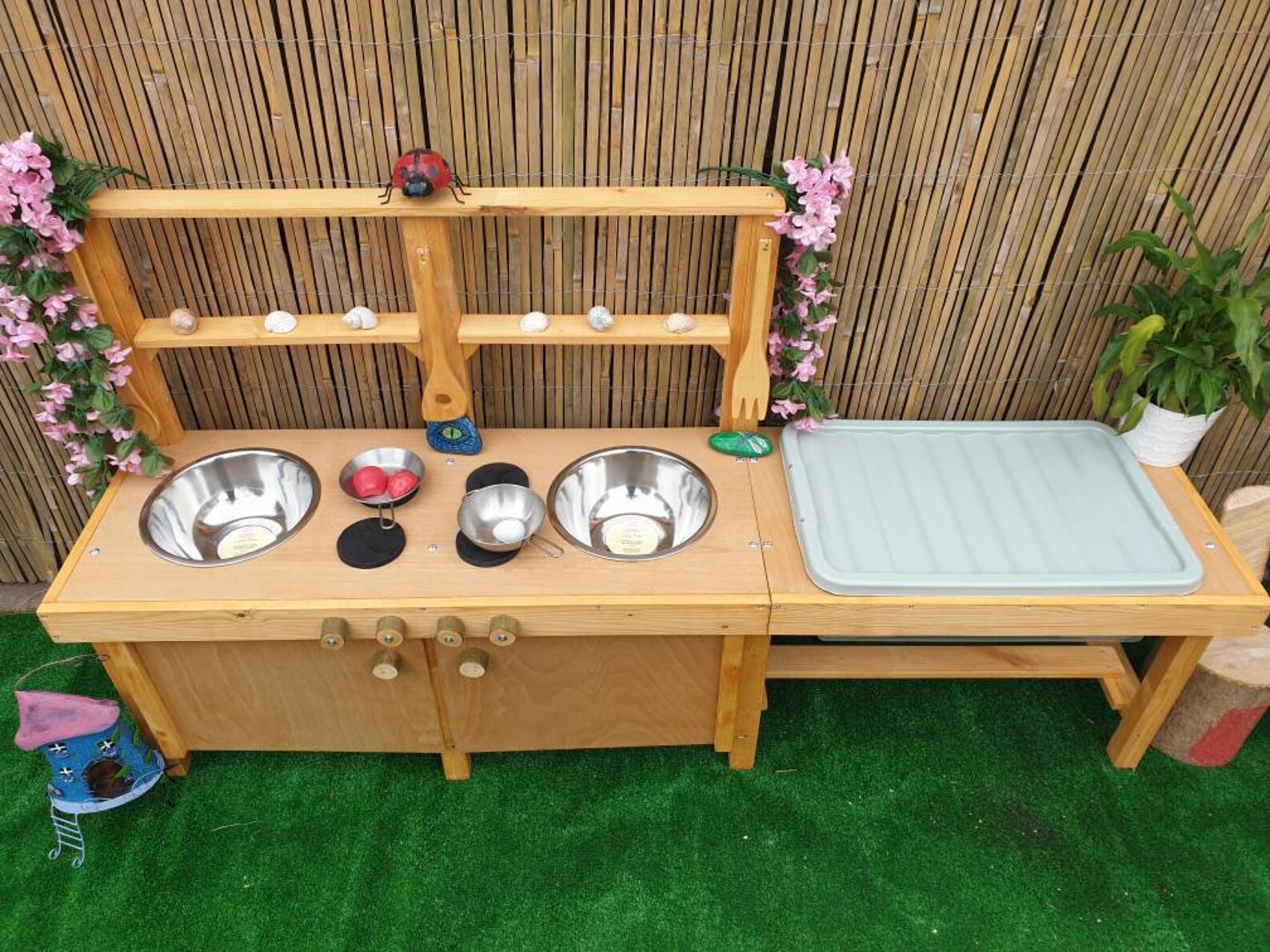 Large Mud Kitchen With Water / Sand Table - Etsy