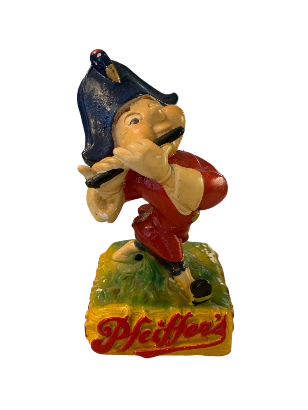 Vintage Pfeiffer’s Beer Chalkware Statue - Etsy